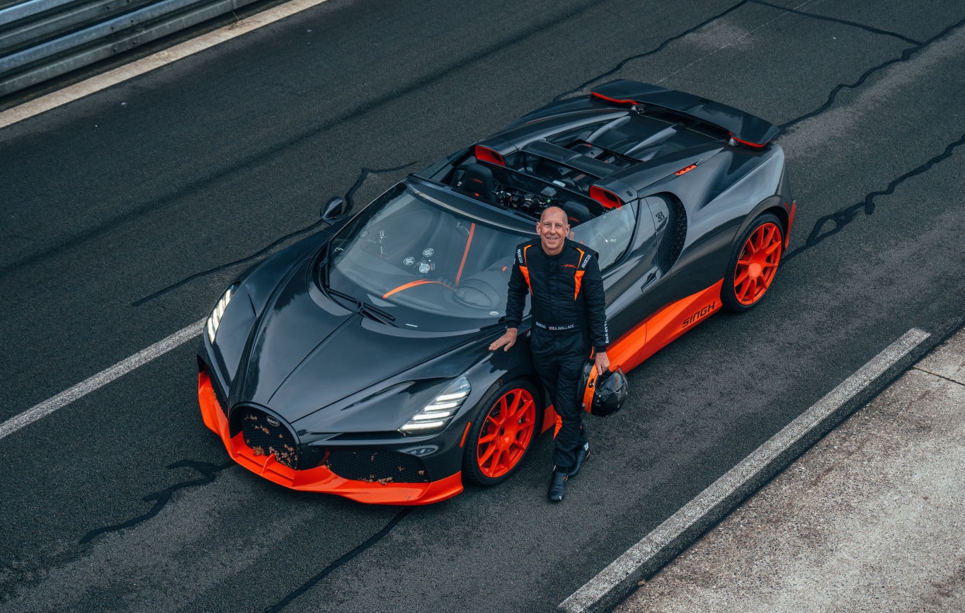 Bugatti's W16 Mistral Just Smashed The Open-Top Speed Record - Automacha
