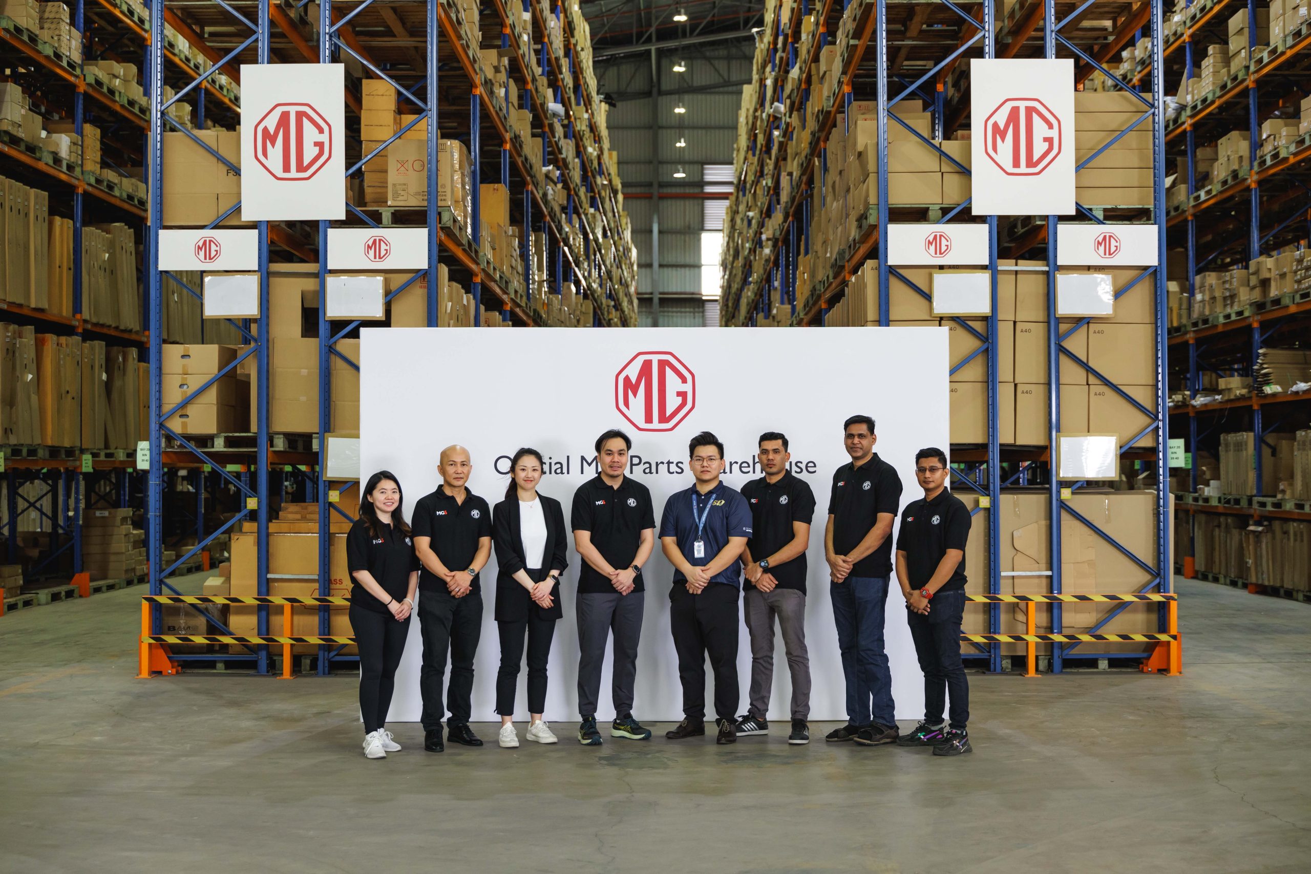 MG Establishes Dedicated Parts Warehouse In Klang Valley - Automacha
