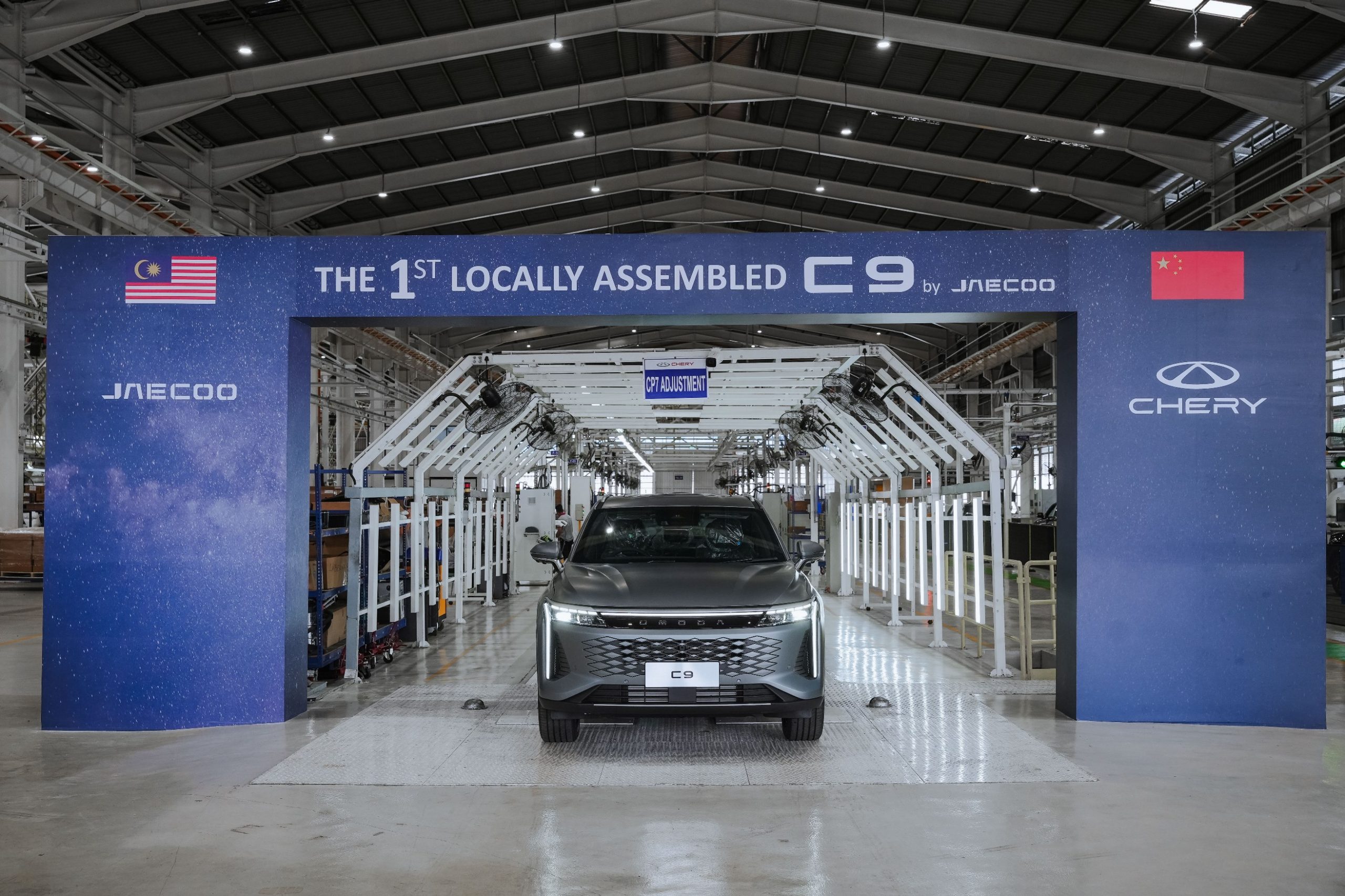 Jaecoo Begins Local Assembly Of Its Omoda C9 At Shah Alam - Automacha