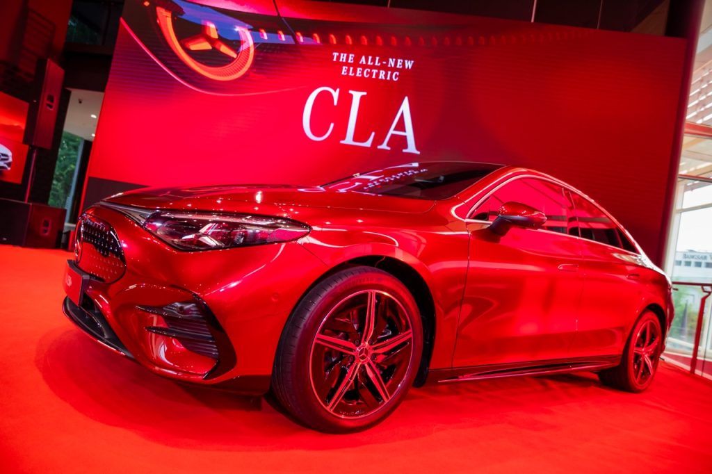 All-Electric Mercedes-Benz CLA Makes Its First Appearance Locally ...